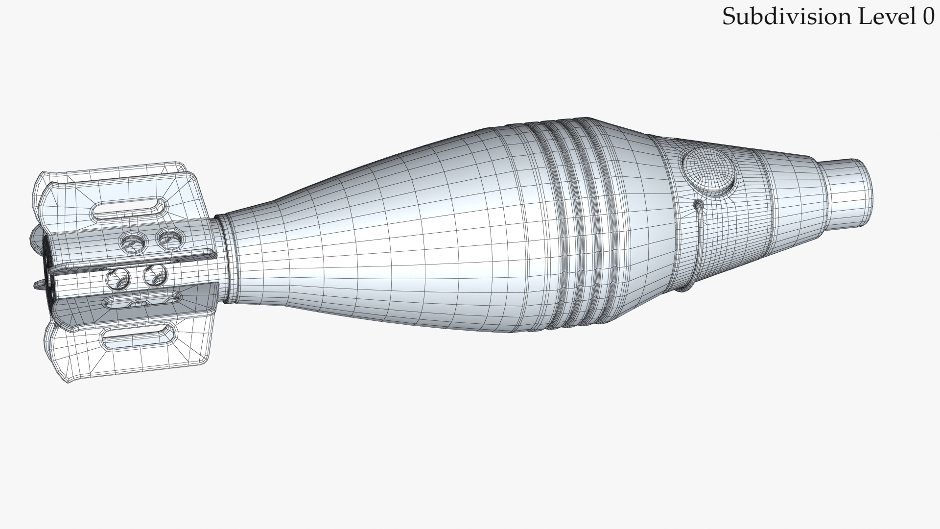3D Model 60 Mm Mortar Projectile - TurboSquid 1883673