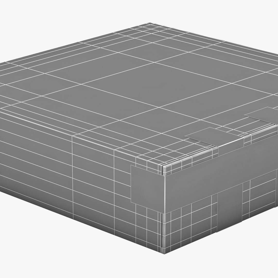 3ds Max Cardboard Box 3