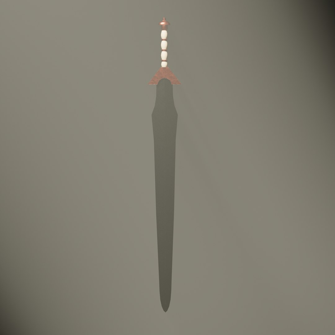 The 100 Swords collection of 10 hilts and 10 blades 3D model ...