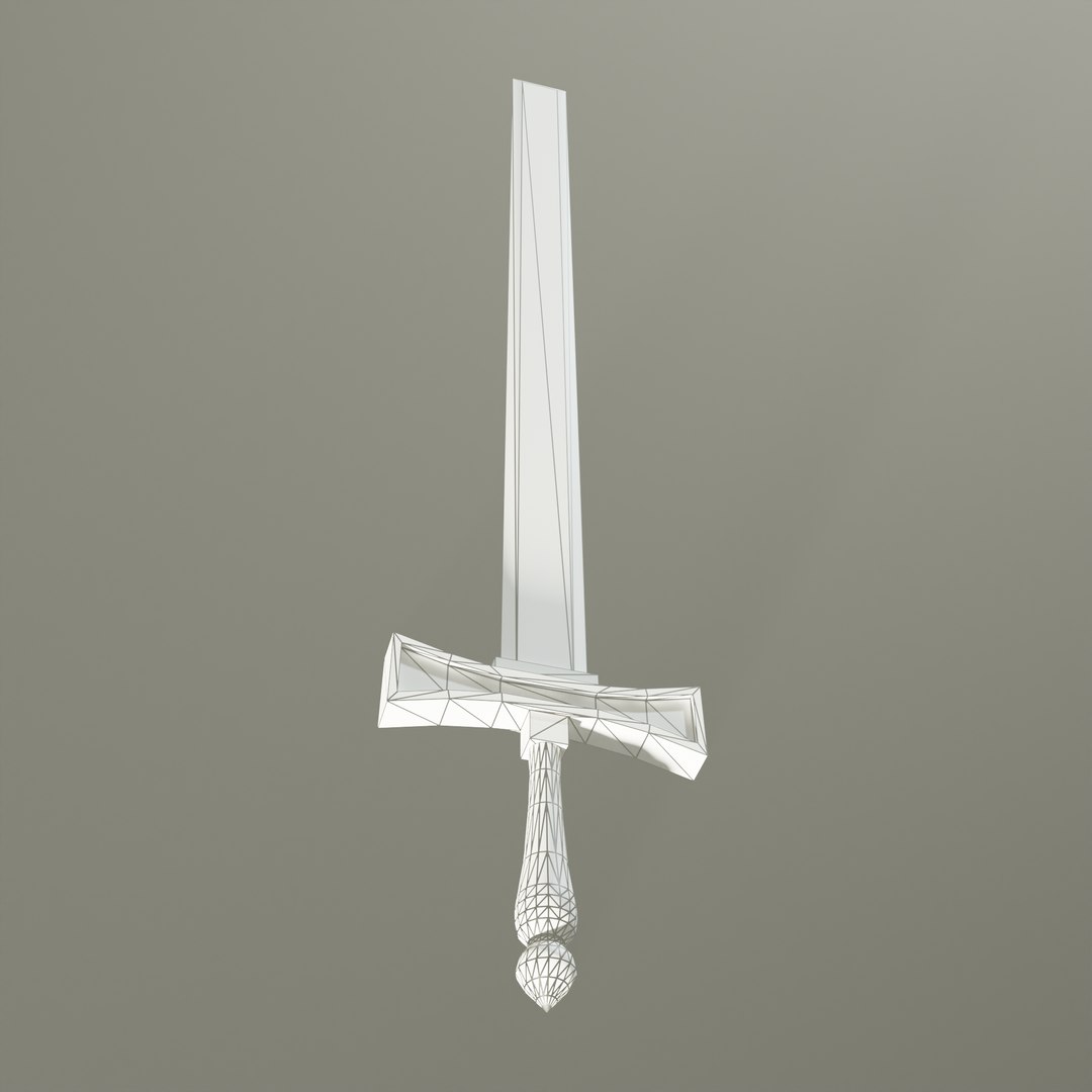 The 100 Swords collection of 10 hilts and 10 blades 3D model ...