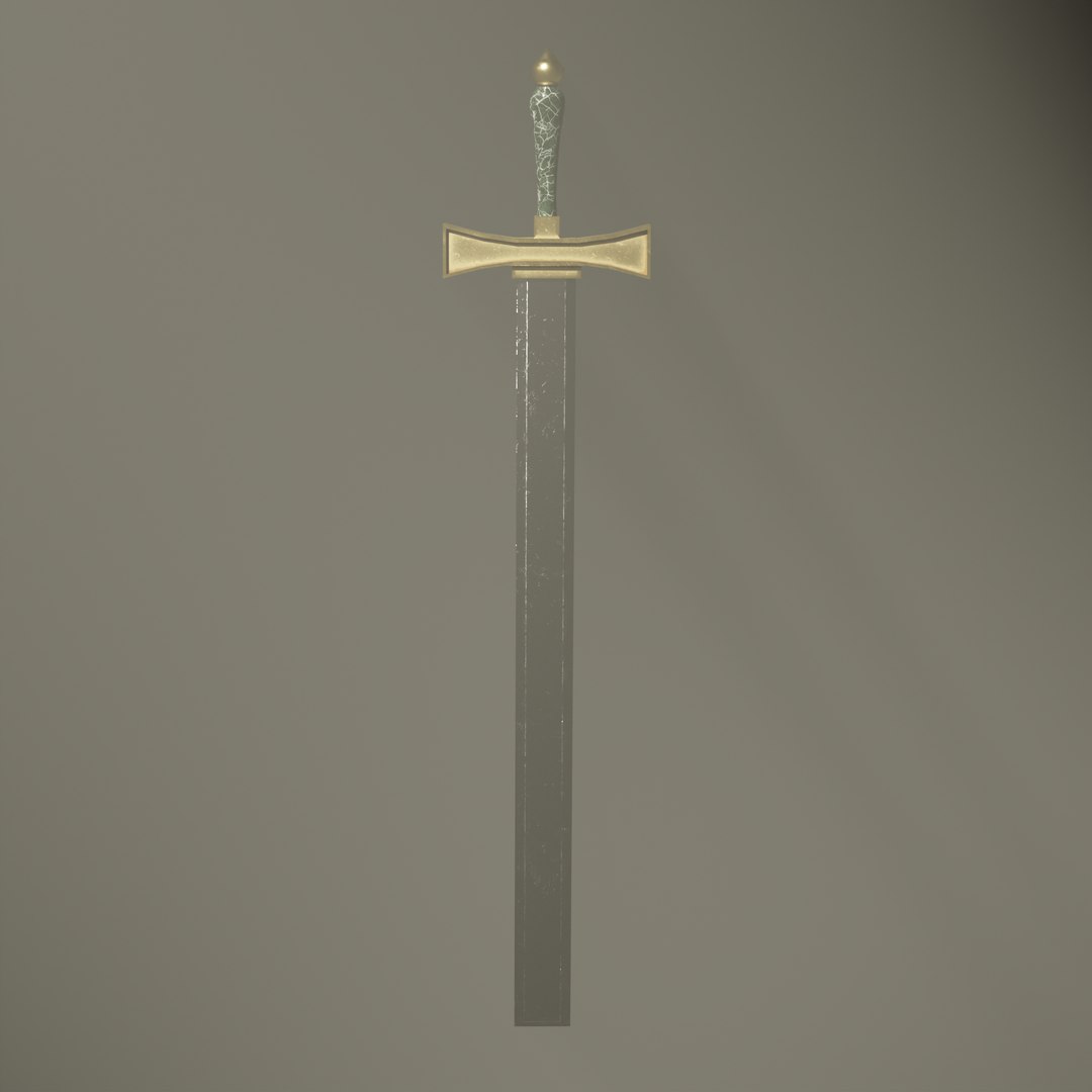 The 100 Swords collection of 10 hilts and 10 blades 3D model ...