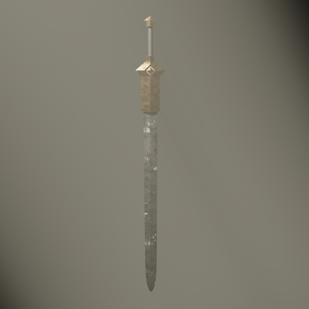 The 100 Swords collection of 10 hilts and 10 blades 3D model ...