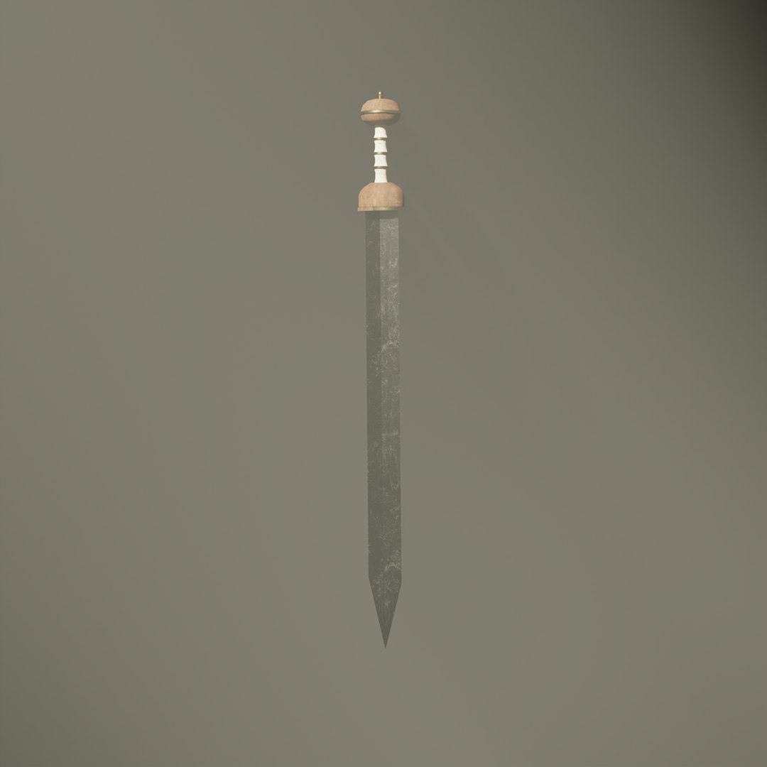 The 100 Swords collection of 10 hilts and 10 blades 3D model ...