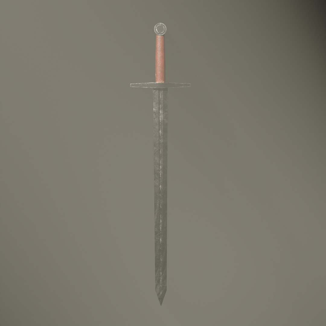 The 100 Swords collection of 10 hilts and 10 blades 3D model ...