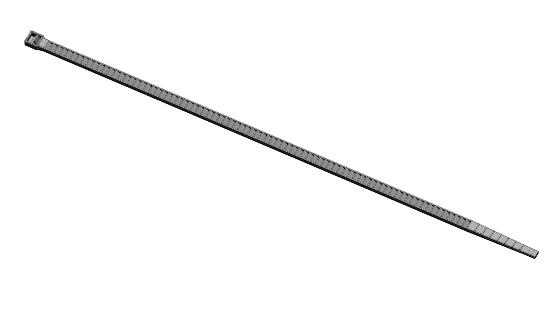 Cable Tie 3D Model - TurboSquid 2190458