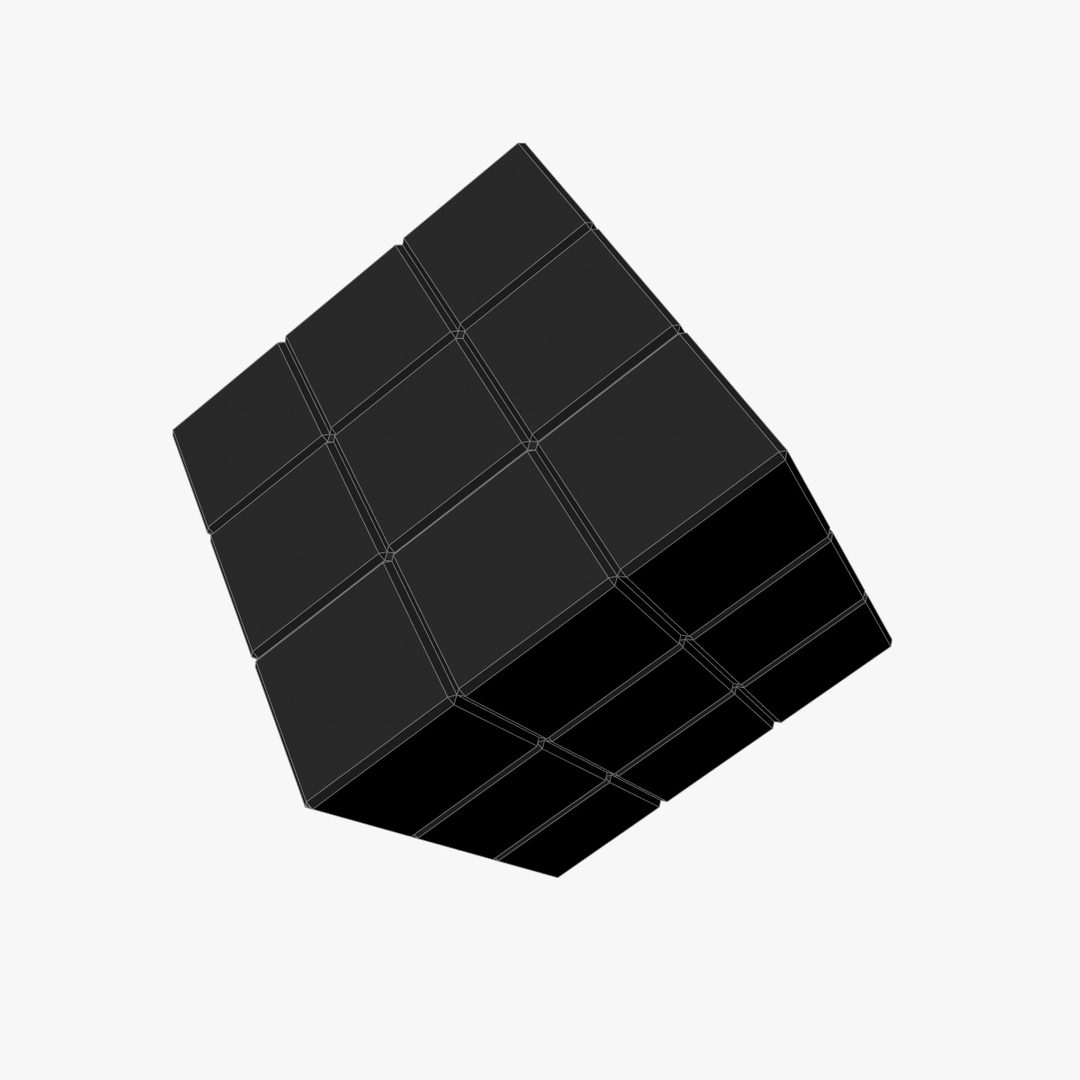Rubiks Cube S 3d Model