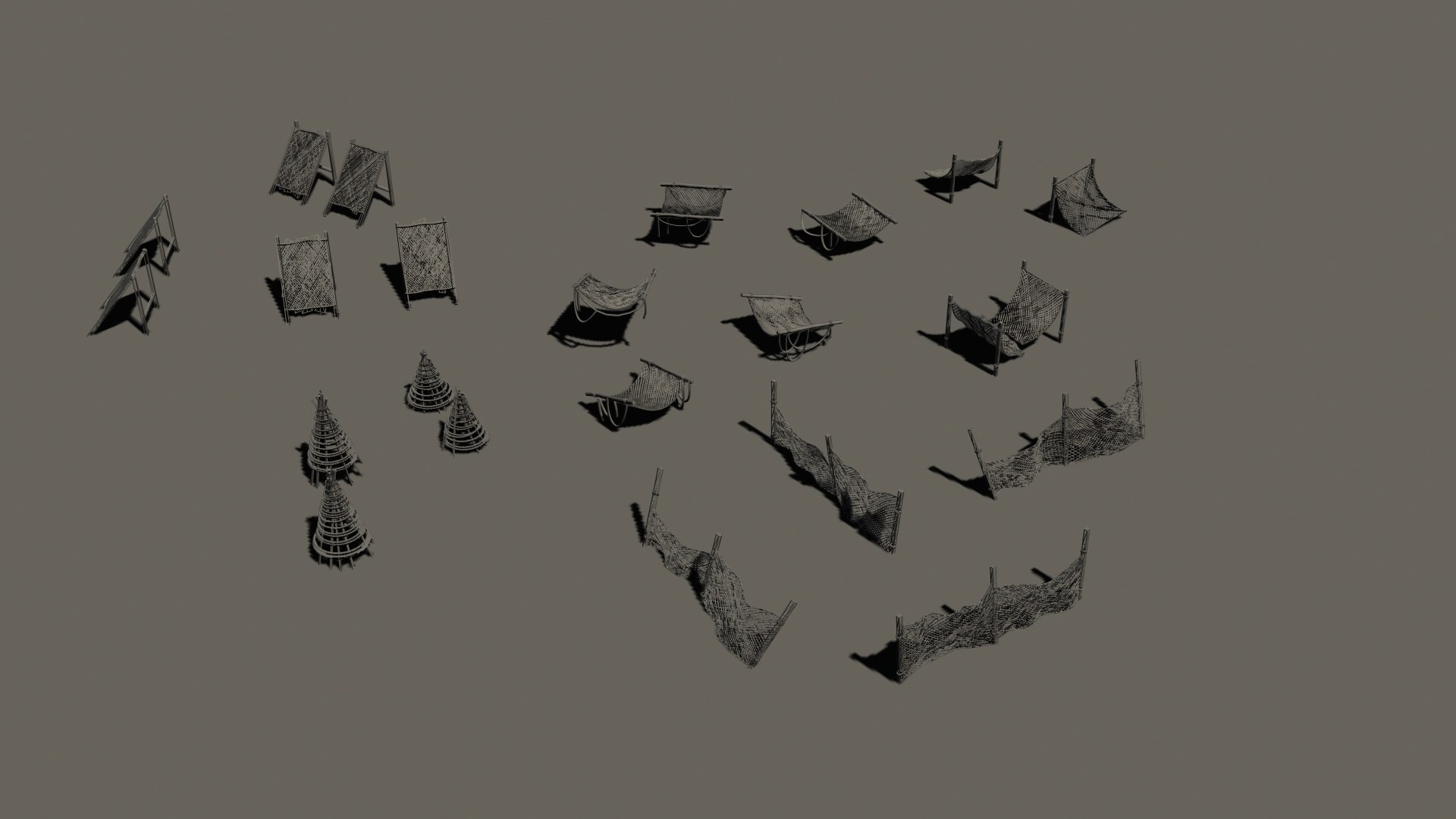 3D Fishing Net - TurboSquid 1987878