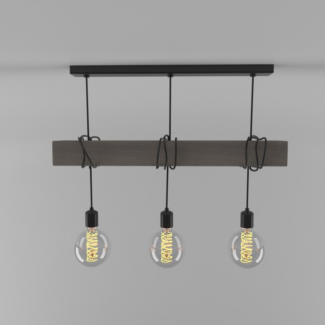 3D Lamp Edison - TurboSquid 1625710