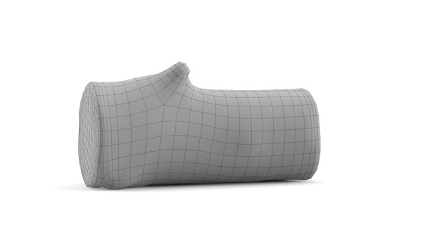 3d realistic wood log model