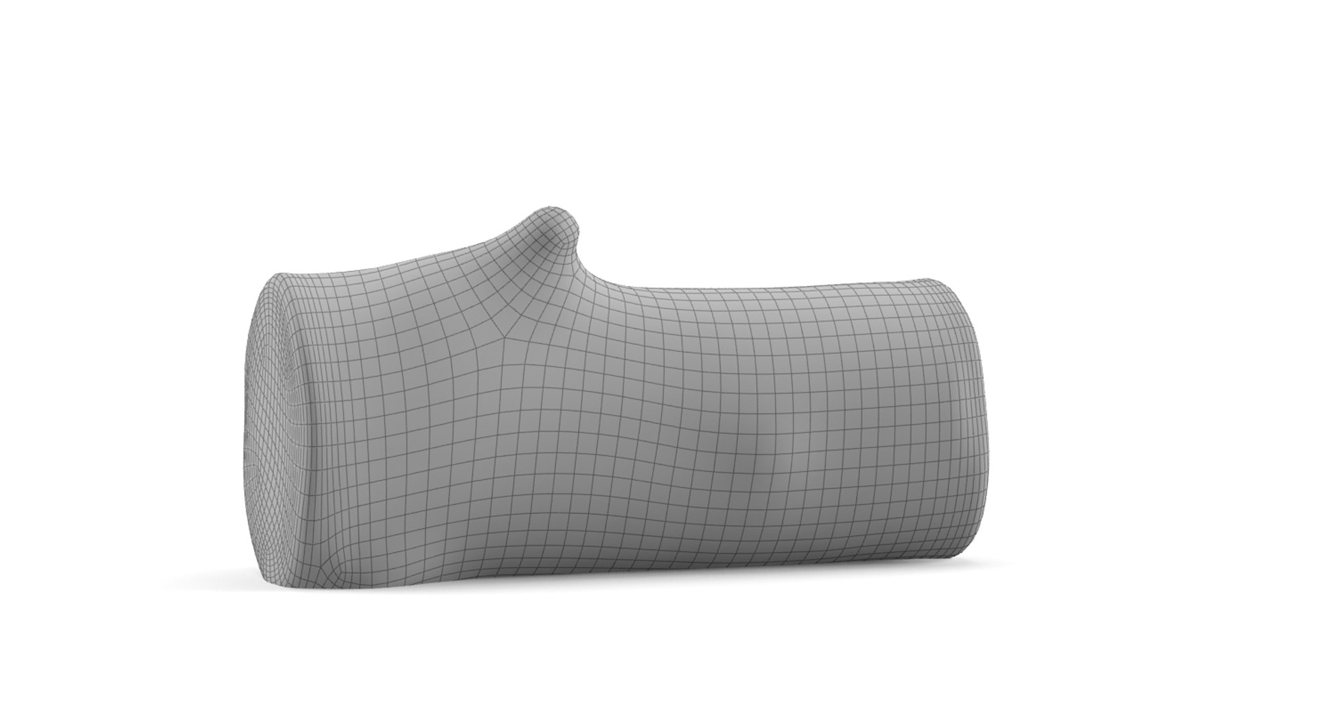 3d Realistic Wood Log Model