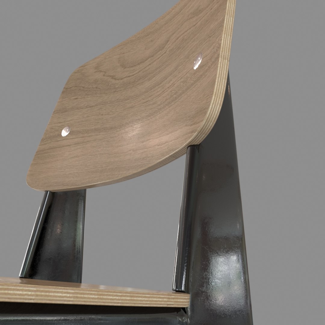 standard chair 3d obj