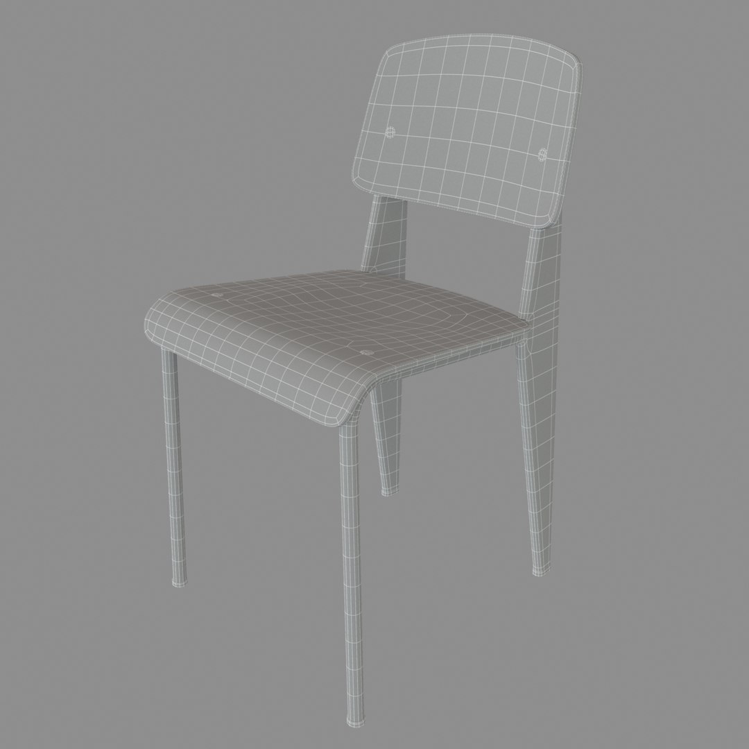 standard chair 3d obj