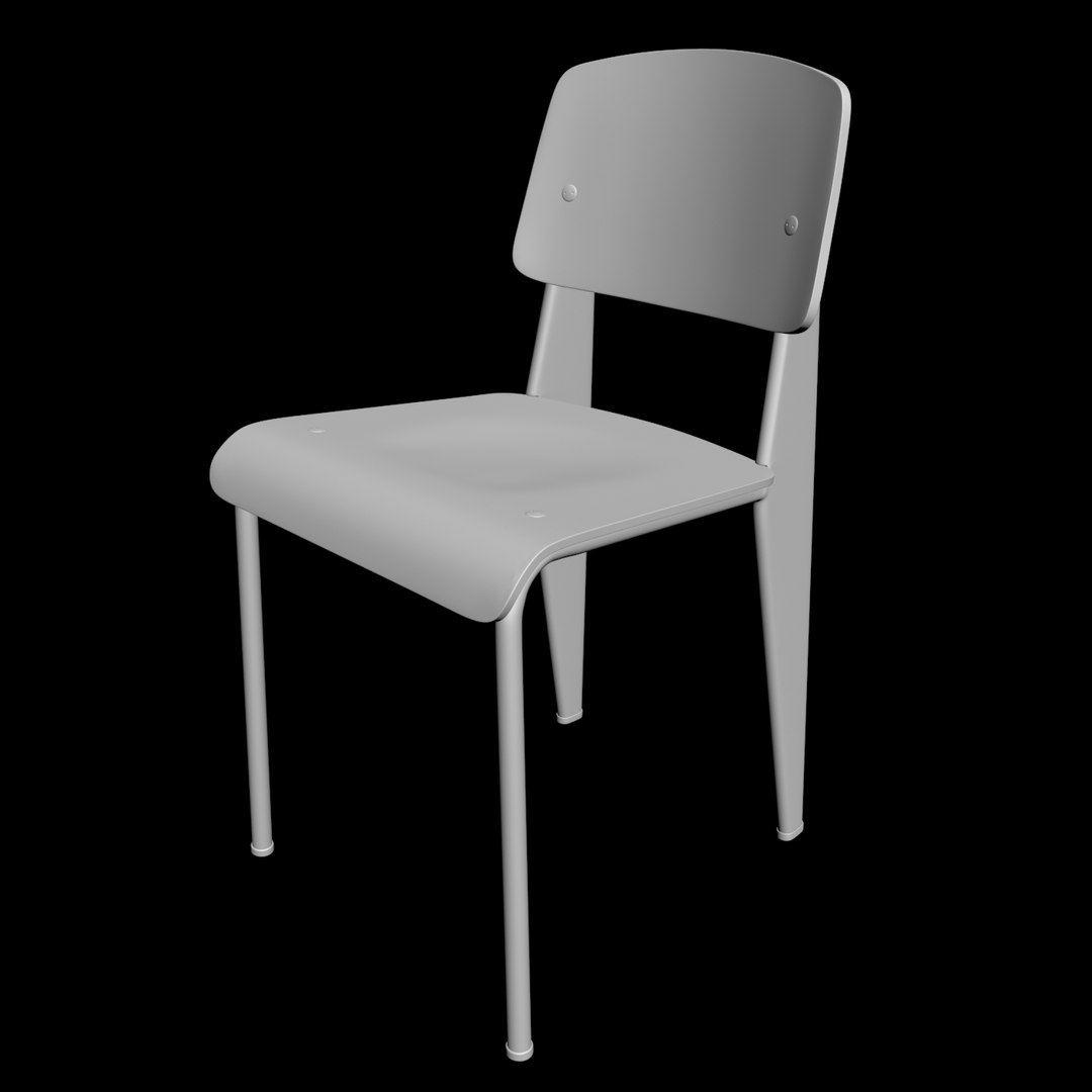 standard chair 3d obj