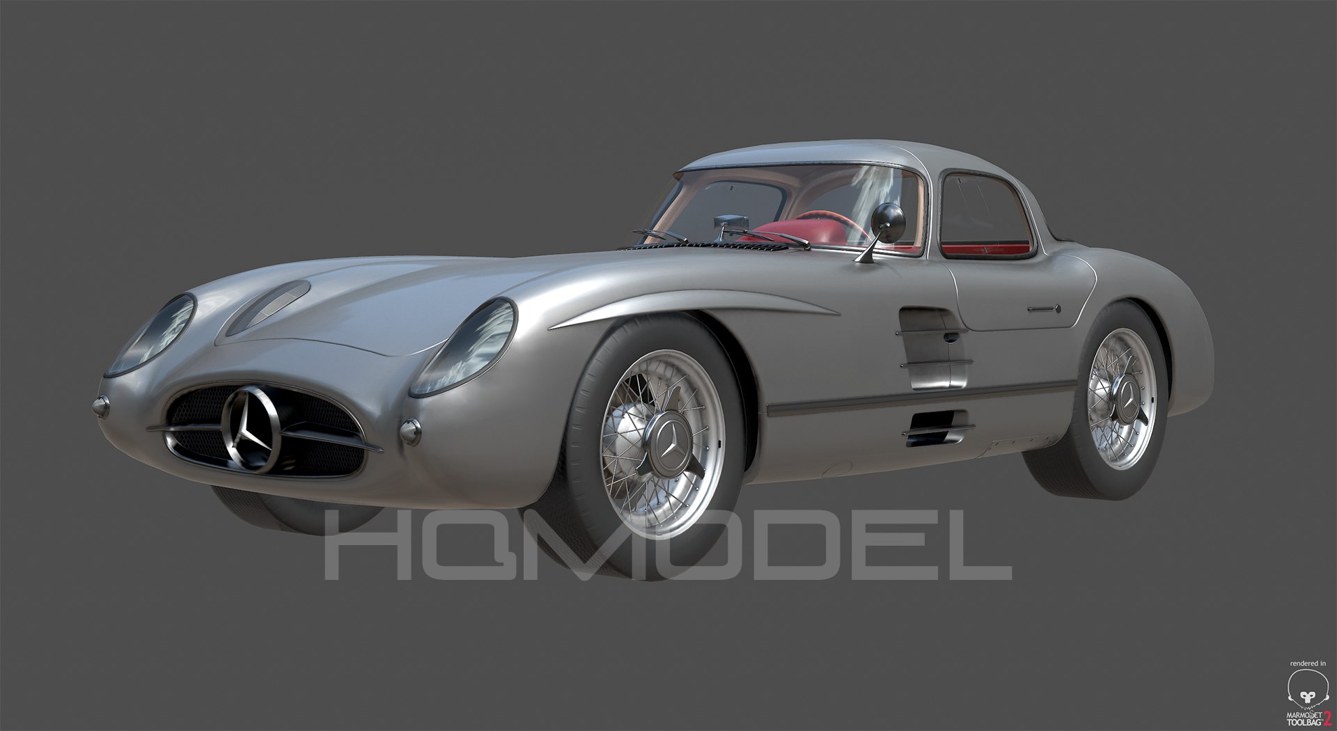3d Mercedes Benz Slr 300