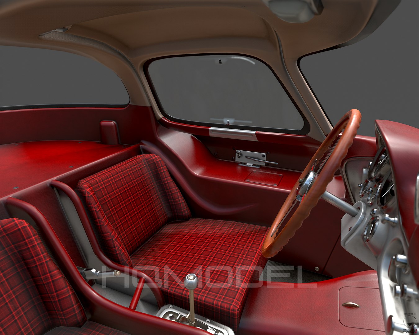 3d Mercedes Benz Slr 300