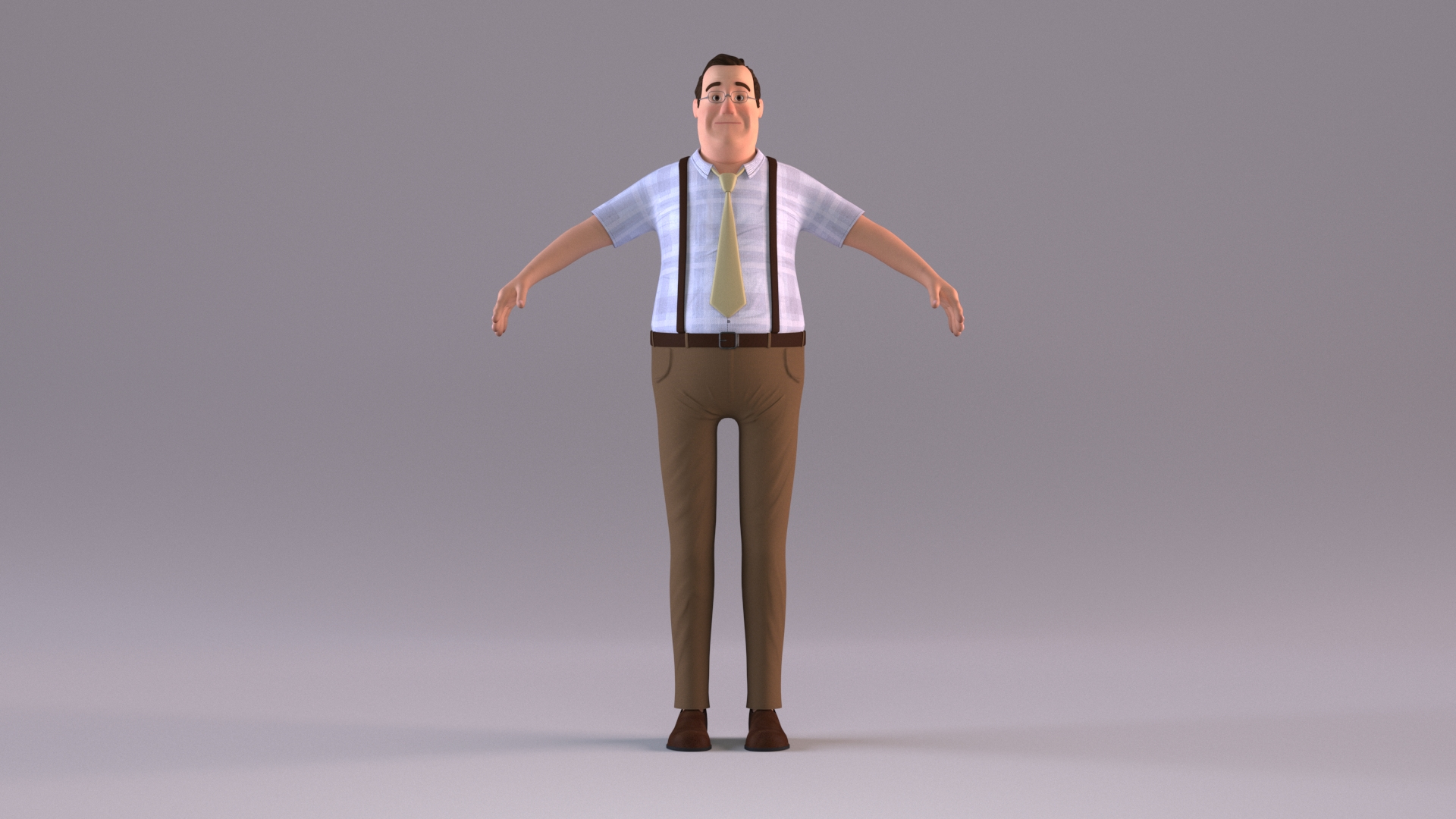 Cartoon Man 3 - Rigged 3D - TurboSquid 2179278