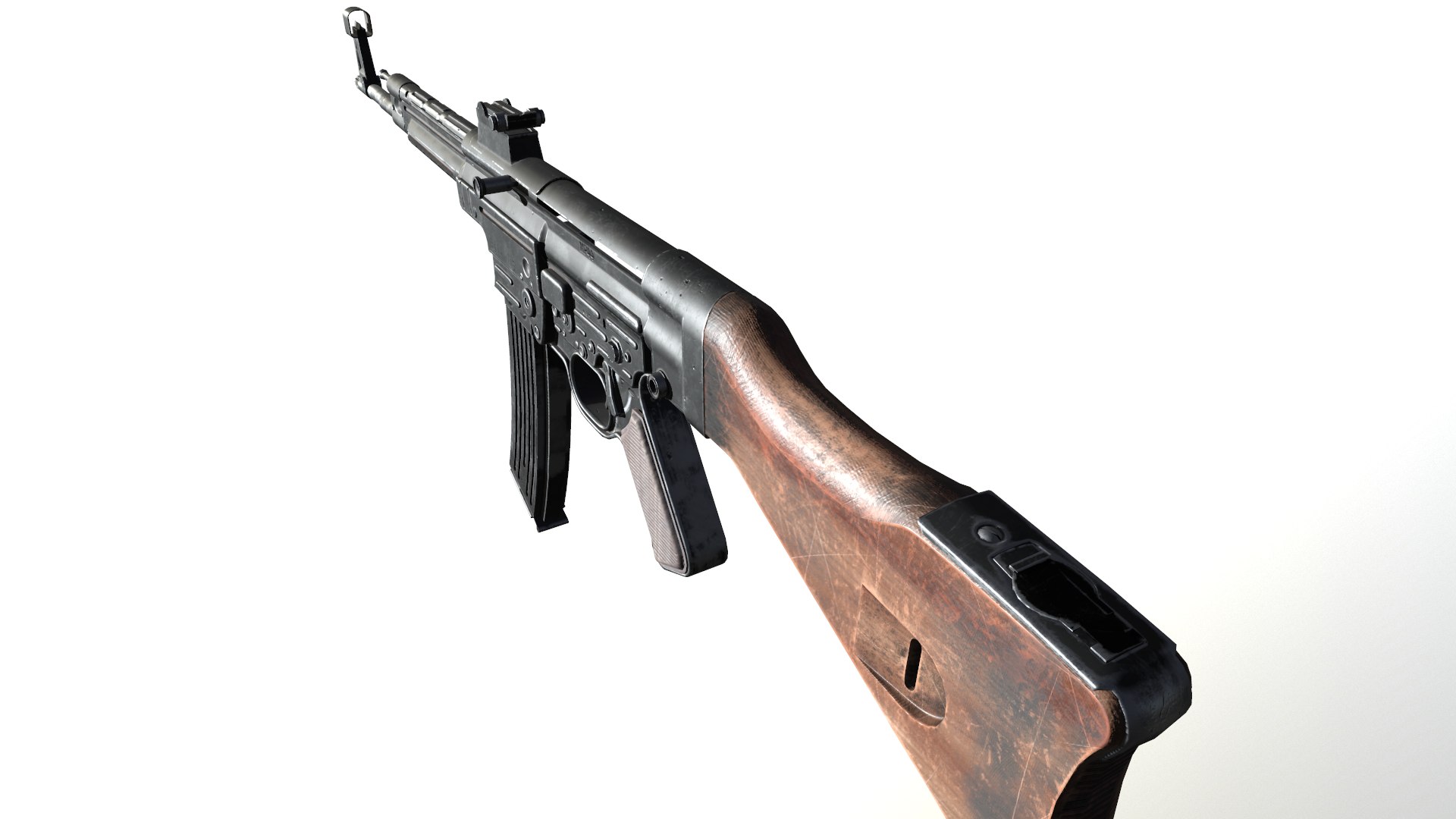 3d Model World War Rifle