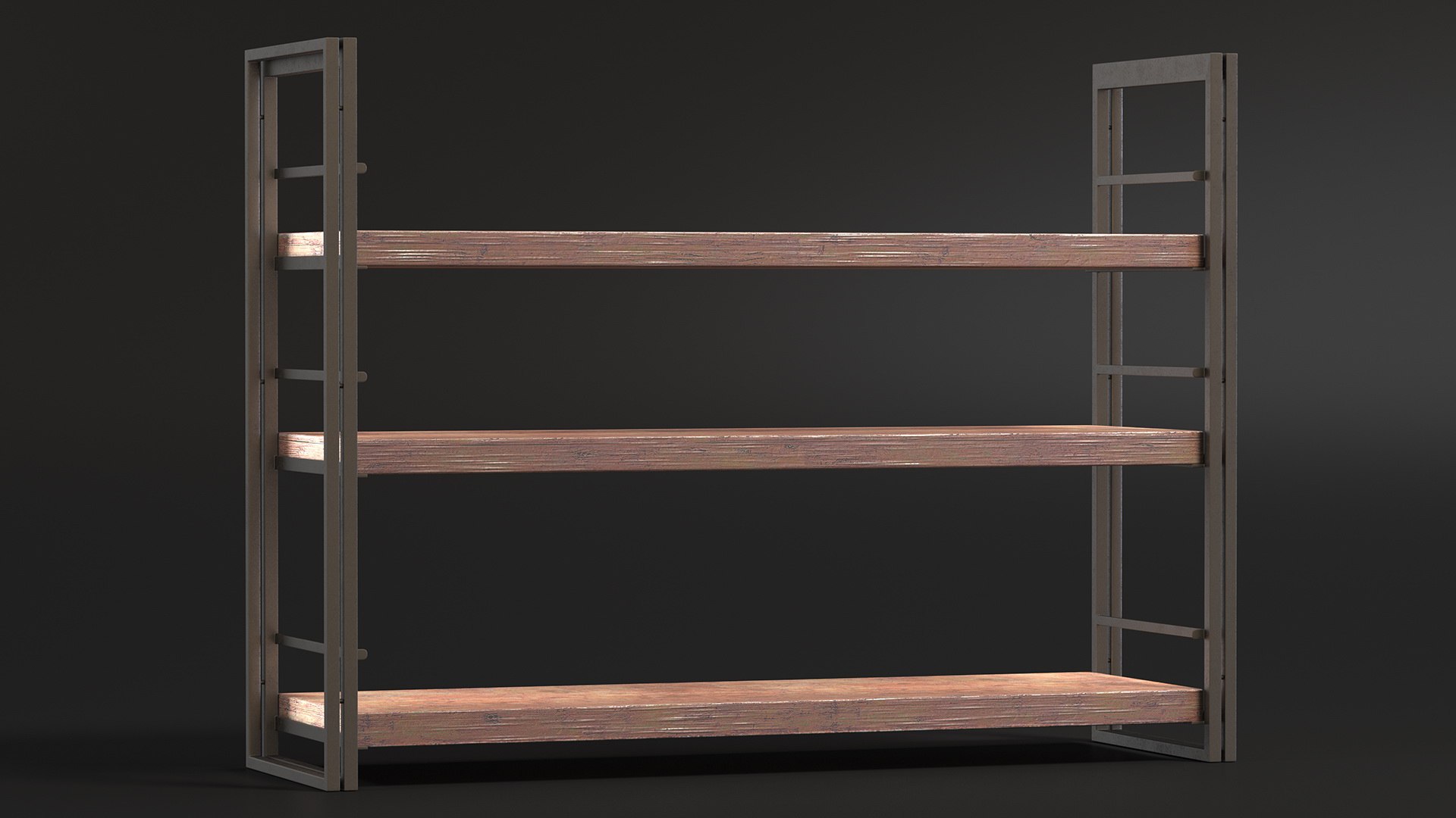 3D Storage Rack Industrial Style Model - TurboSquid 1997447