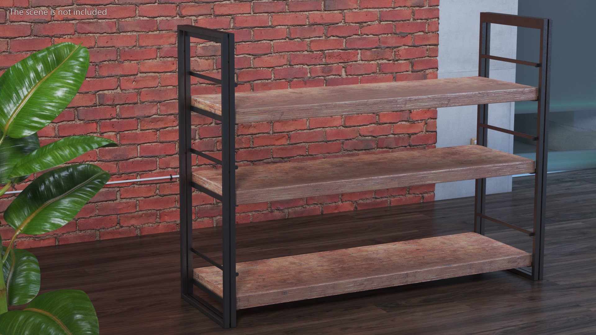 3D Storage Rack Industrial Style Model - TurboSquid 1997447