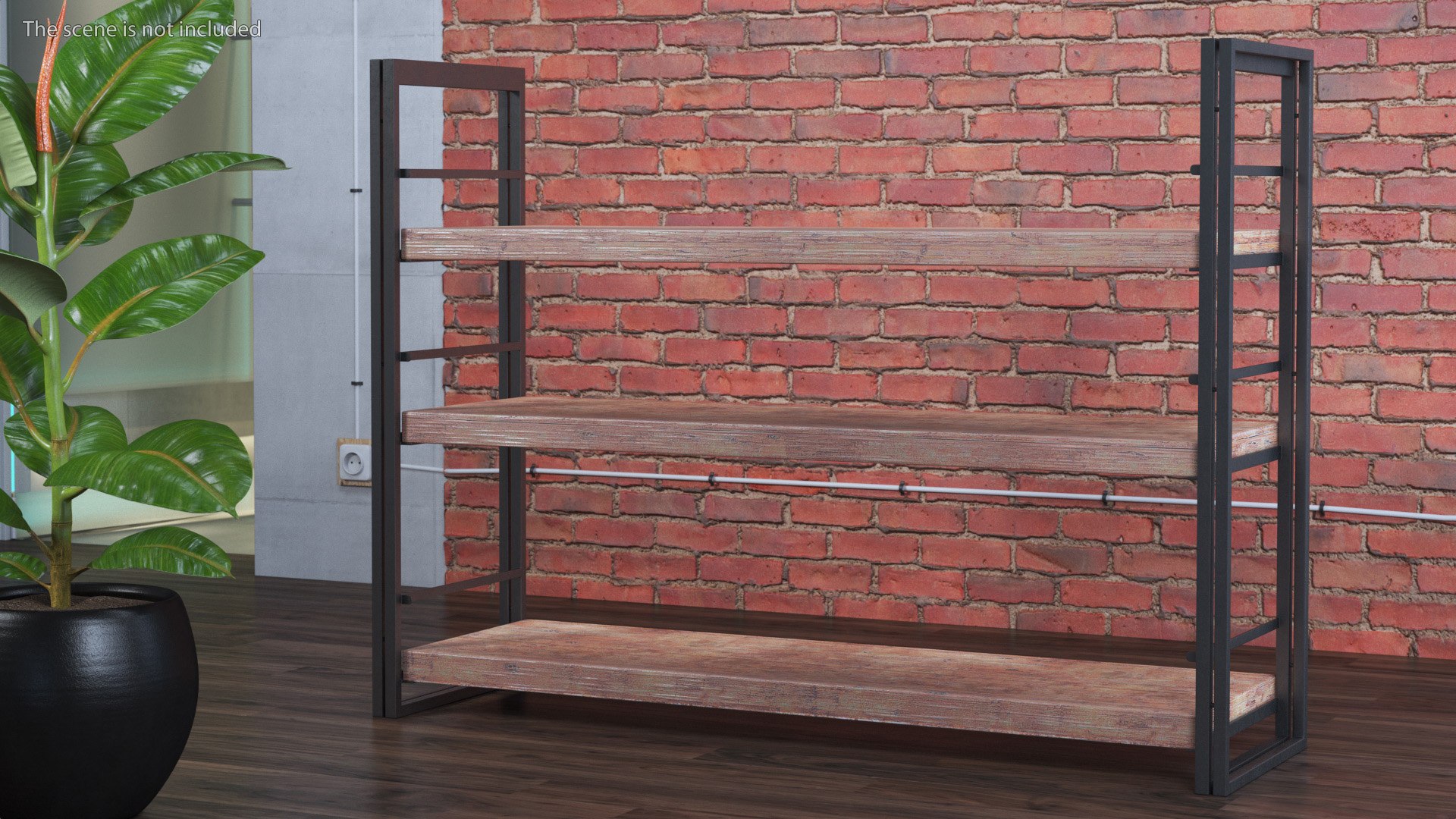 3D Storage Rack Industrial Style Model - TurboSquid 1997447