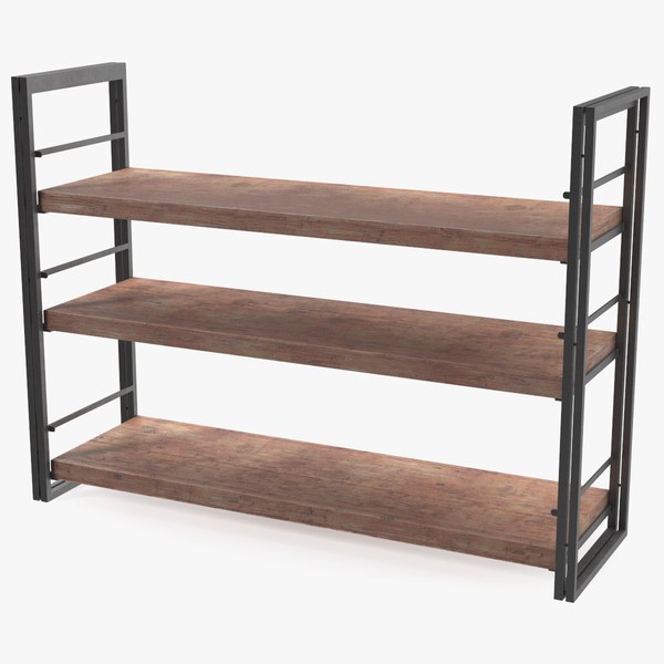 3D Storage Rack Industrial Style model - TurboSquid 1997447