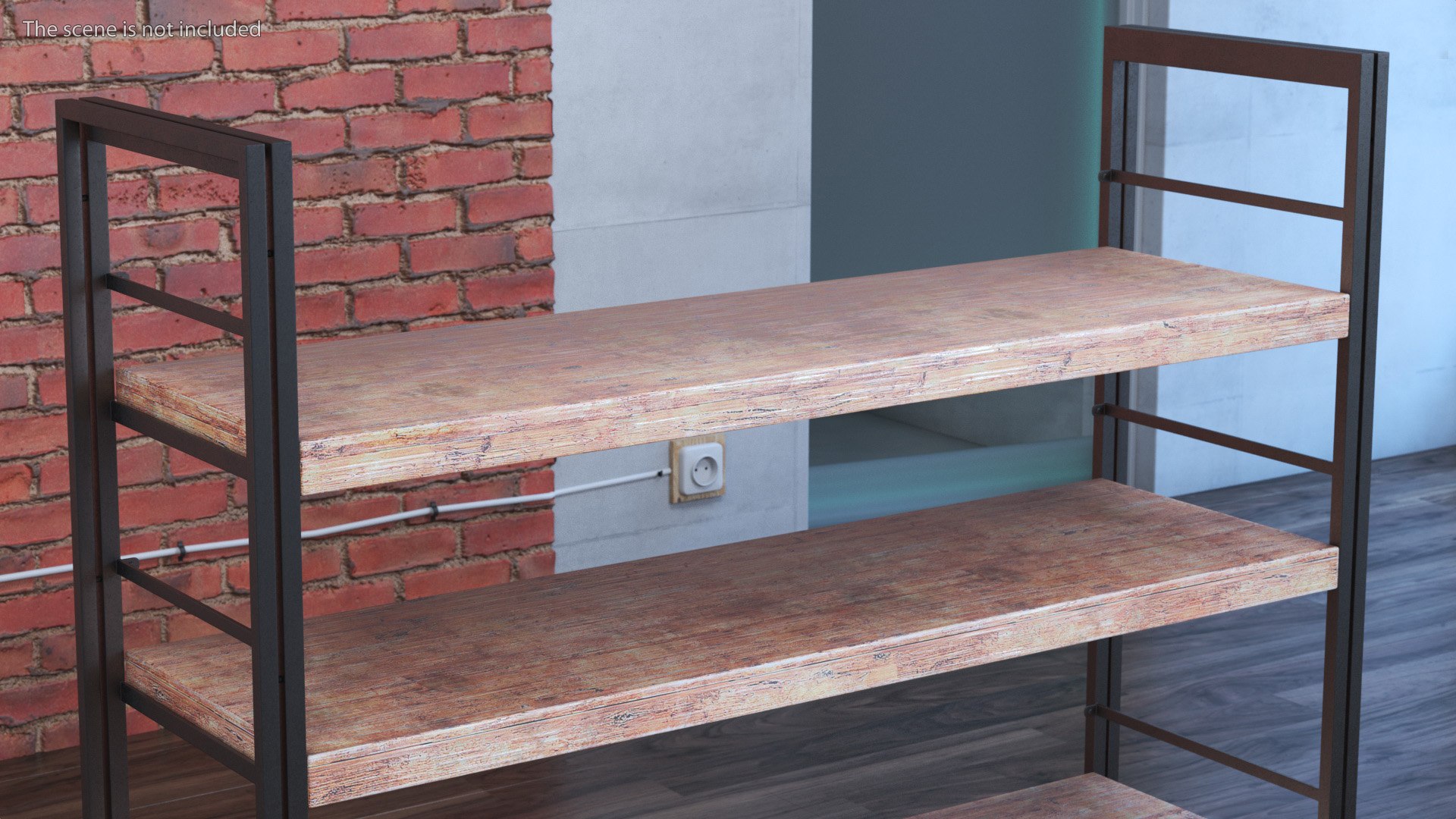 3D Storage Rack Industrial Style Model - TurboSquid 1997447