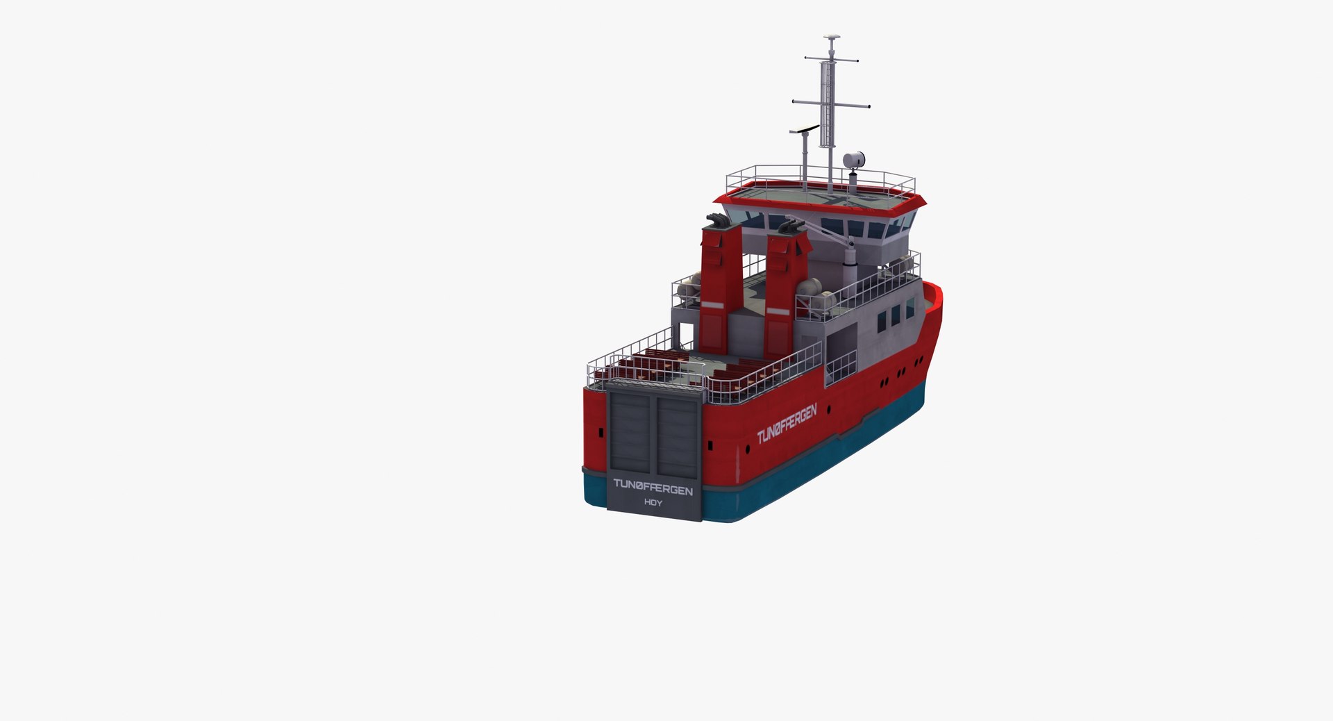 3D Commuter Ferry Boat Model - TurboSquid 1386044