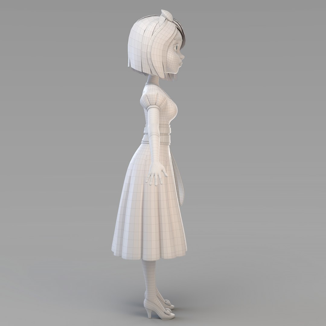 3D Snow Princess - TurboSquid 1620768