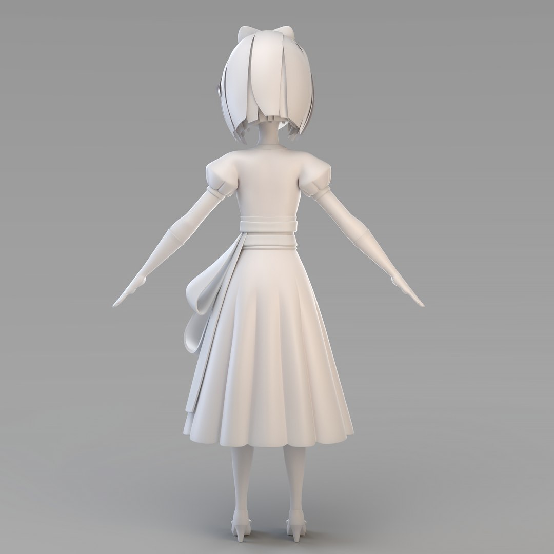 3D Snow Princess - TurboSquid 1620768