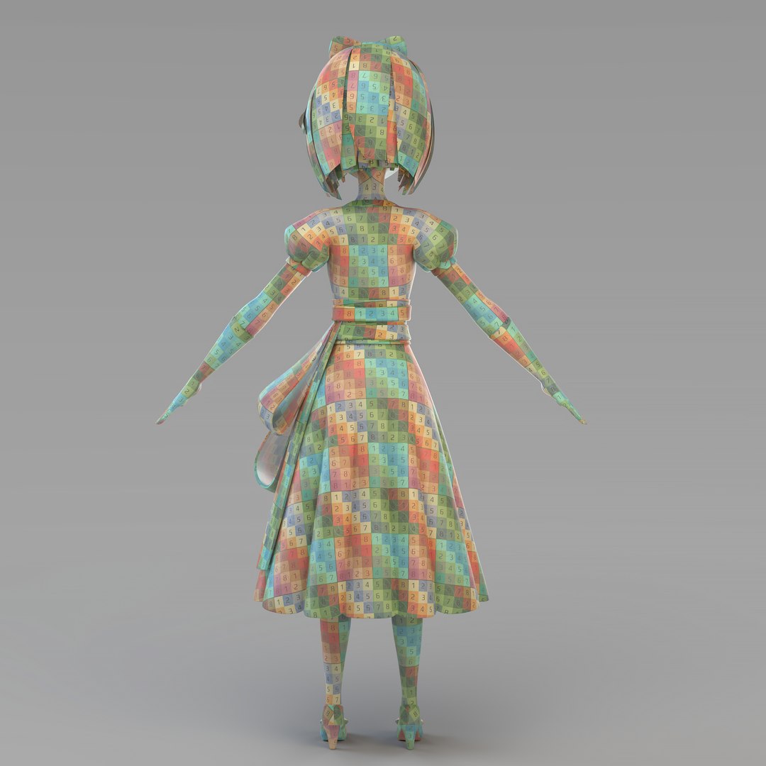 3D Snow Princess - TurboSquid 1620768