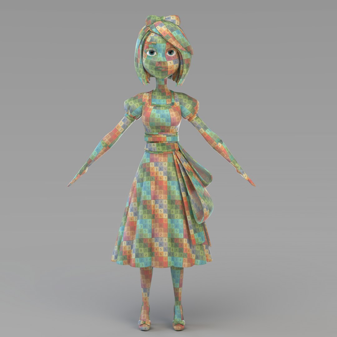 3D Snow Princess - TurboSquid 1620768