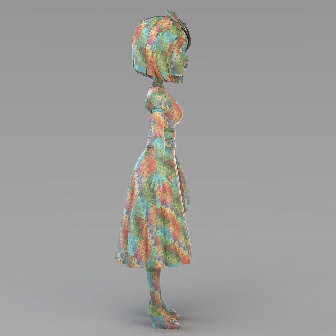 3D Snow Princess - TurboSquid 1620768