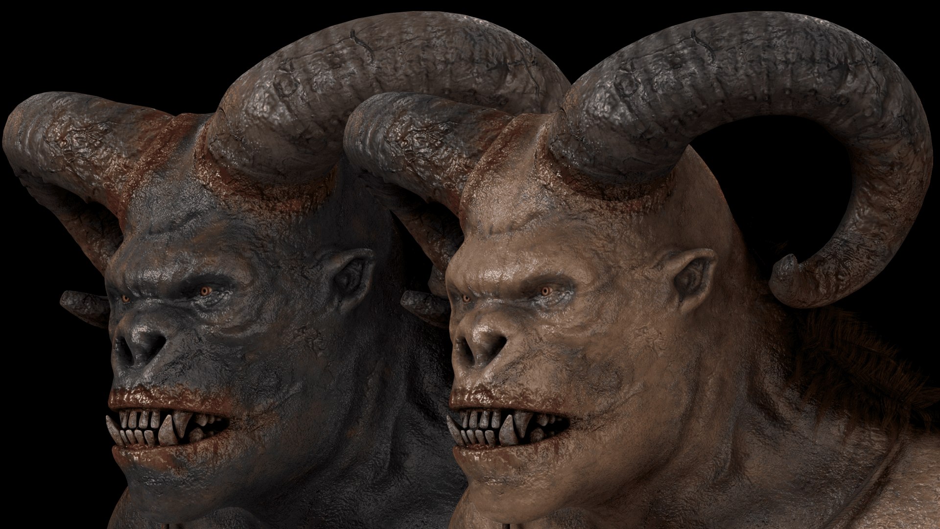 3D Demon Faun - TurboSquid 1871703