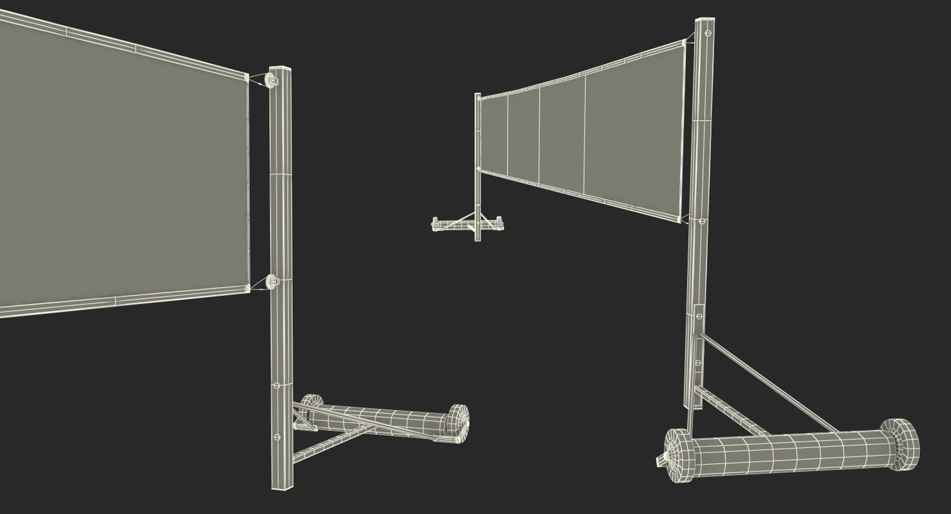 3D Badminton Net Model - TurboSquid 1393880