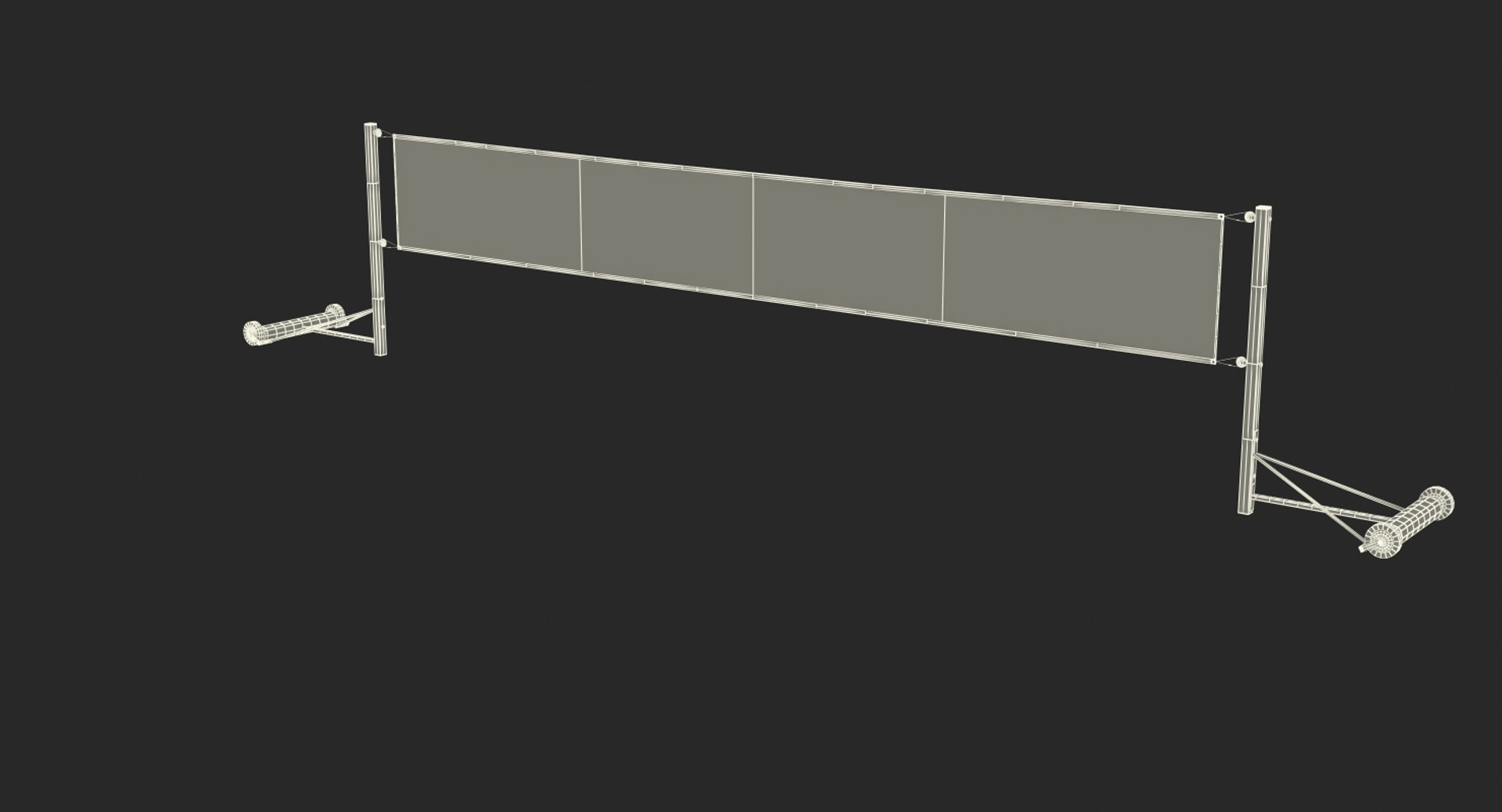 3D Badminton Net Model - TurboSquid 1393880