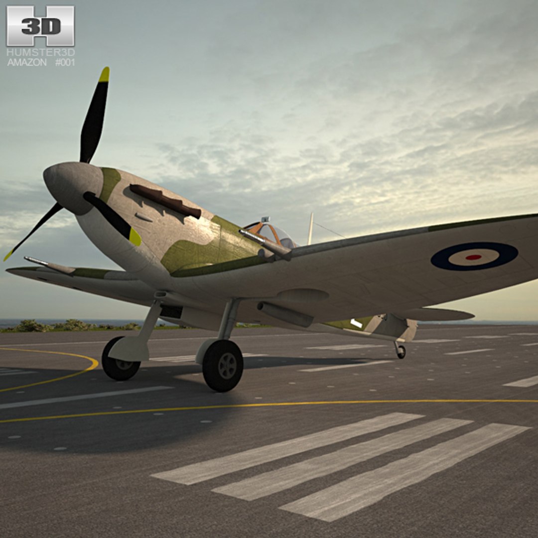 Supermarine Spitfire 3D Model - TurboSquid 1281072