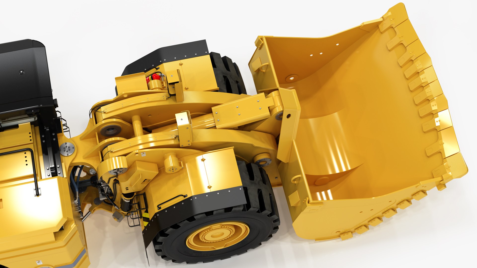 Underground Mining Loader 3D model - TurboSquid 2080151