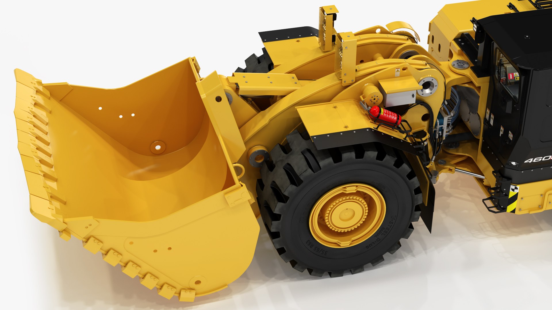 Underground Mining Loader 3D model - TurboSquid 2080151