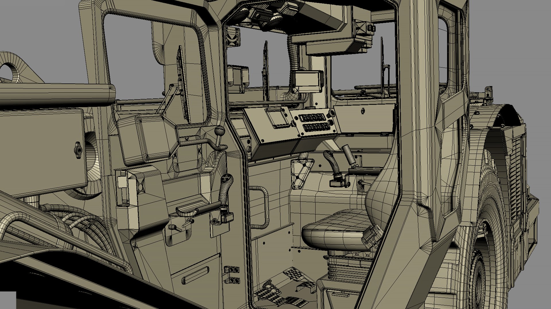 Underground Mining Loader 3D model - TurboSquid 2080151
