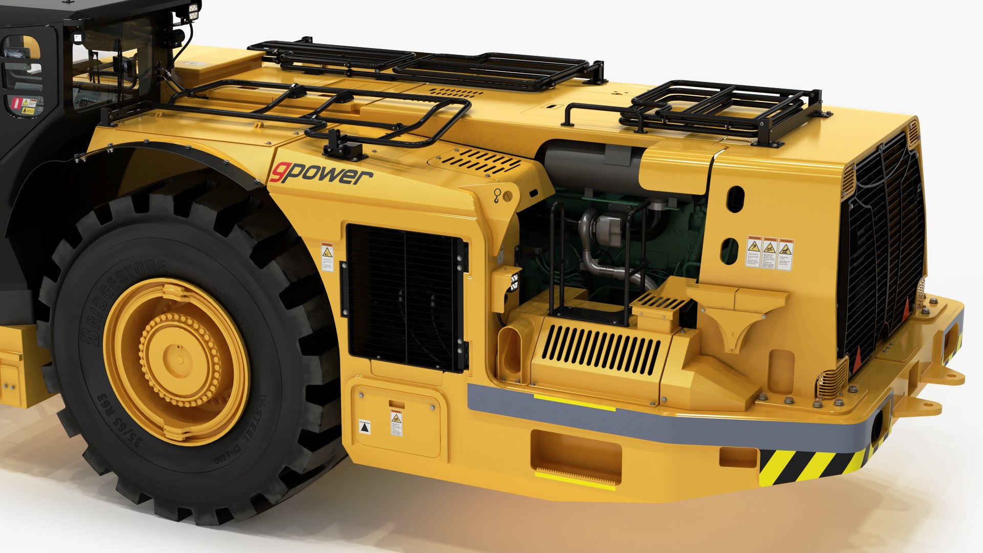 Underground Mining Loader 3D model - TurboSquid 2080151