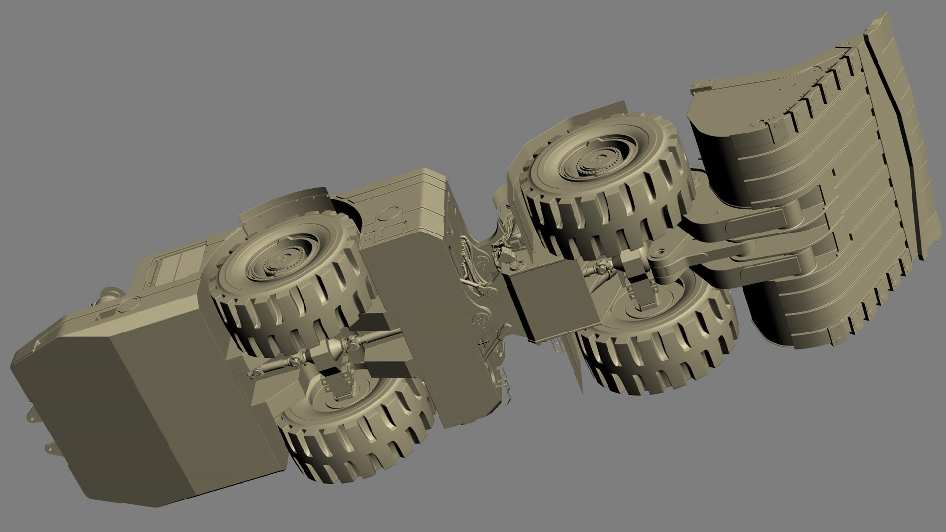 Underground Mining Loader 3D model - TurboSquid 2080151