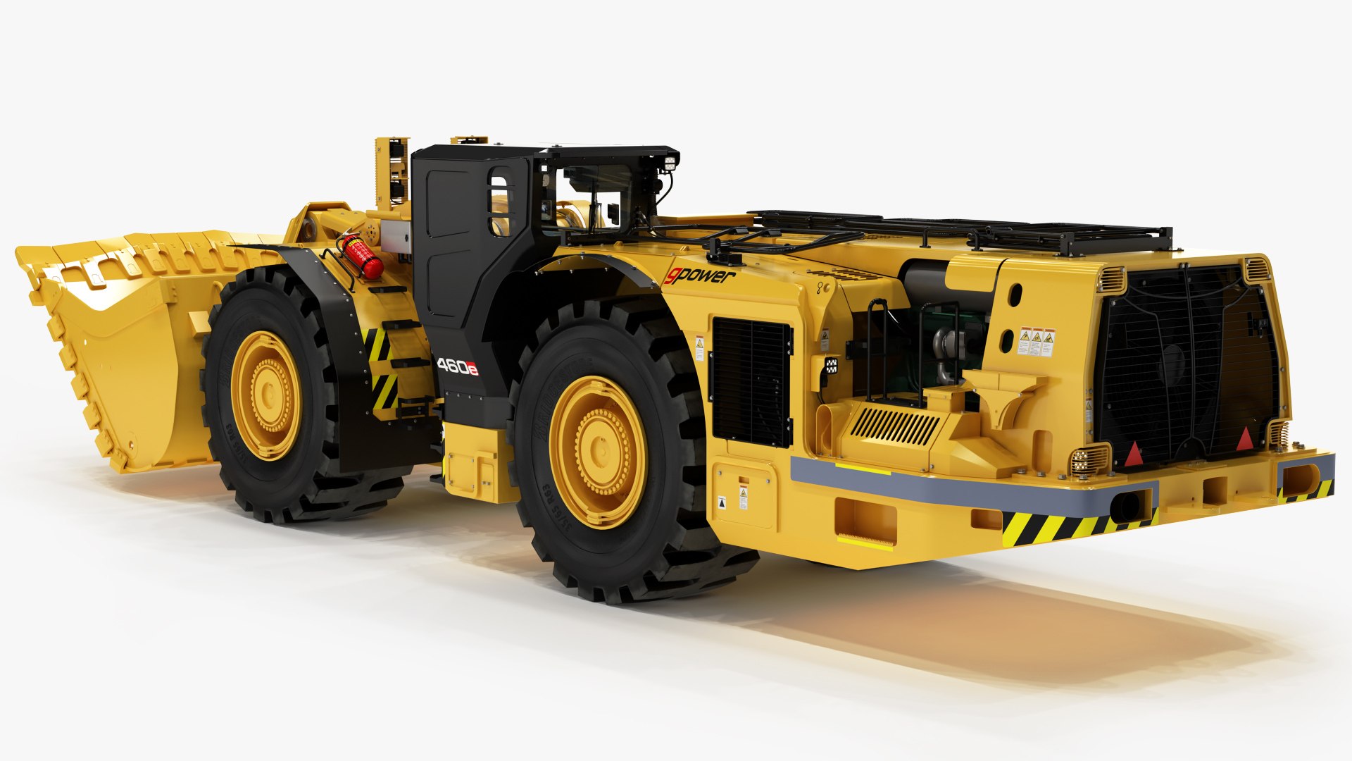 Underground Mining Loader 3D model - TurboSquid 2080151