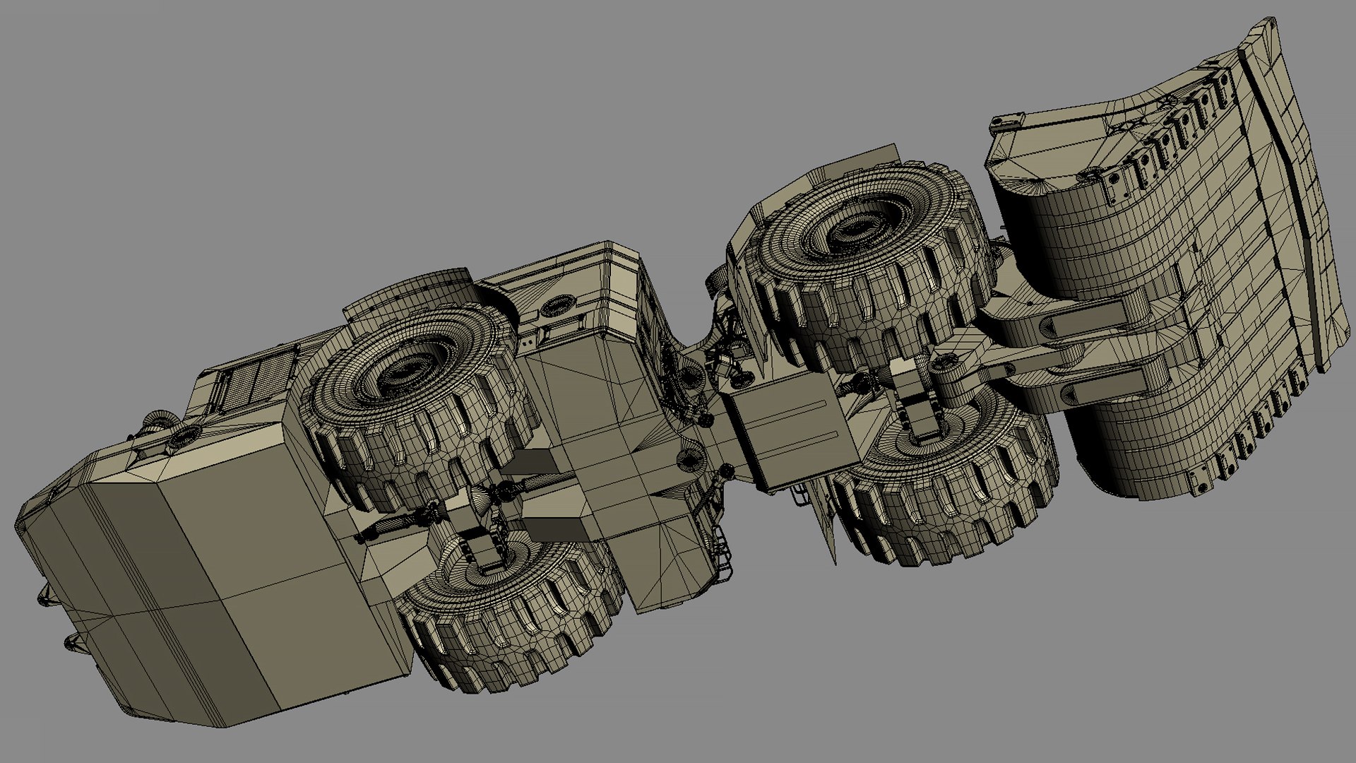 Underground Mining Loader 3D model - TurboSquid 2080151