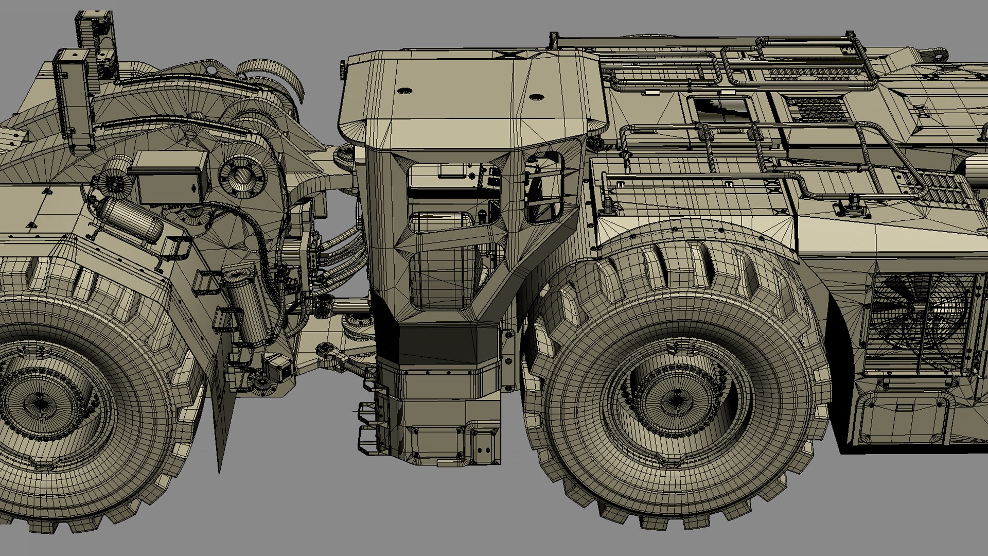 Underground Mining Loader 3D model - TurboSquid 2080151