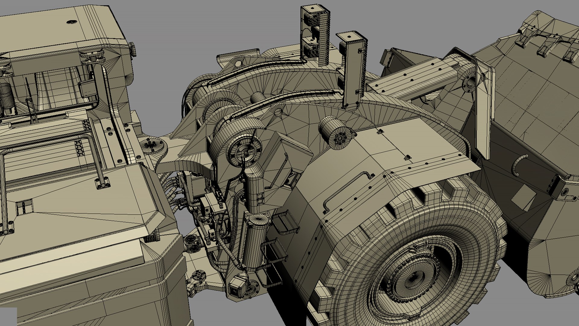 Underground Mining Loader 3D model - TurboSquid 2080151