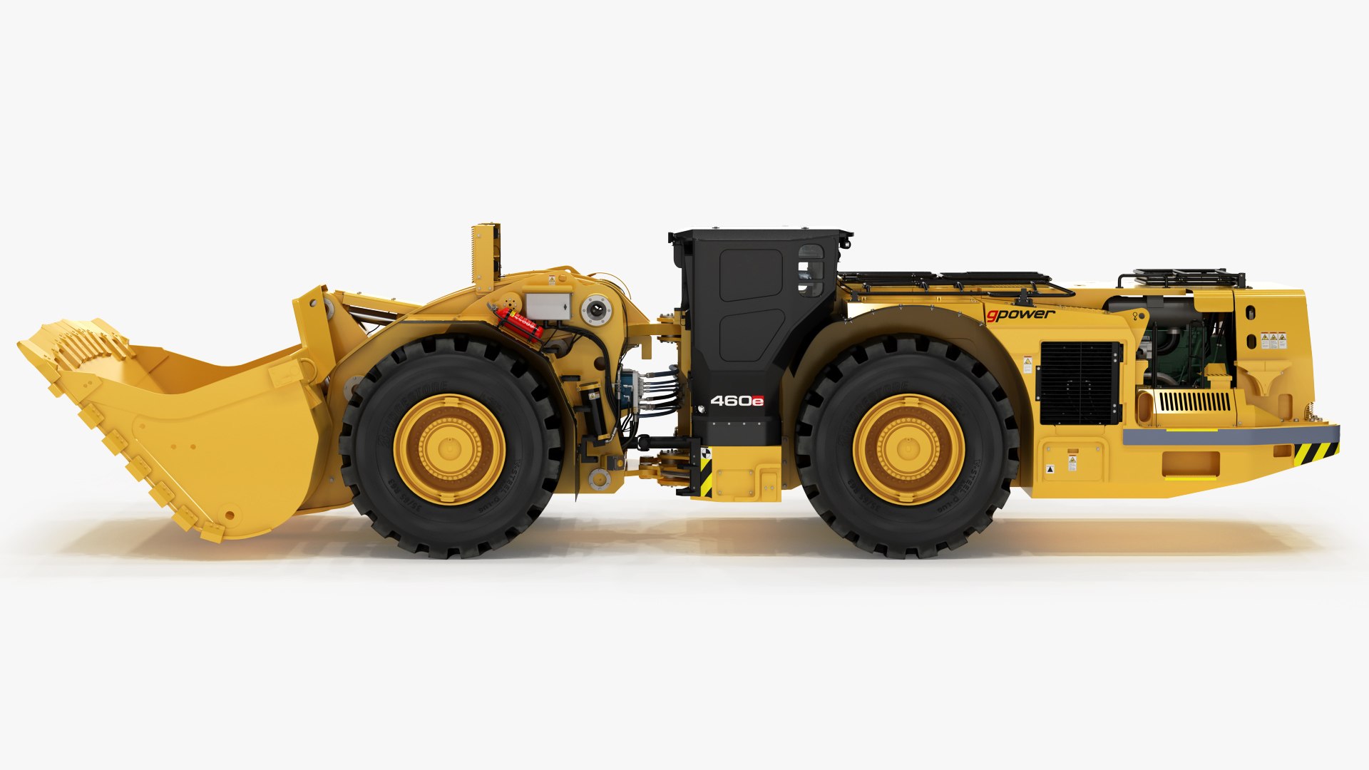 Underground Mining Loader 3D model - TurboSquid 2080151