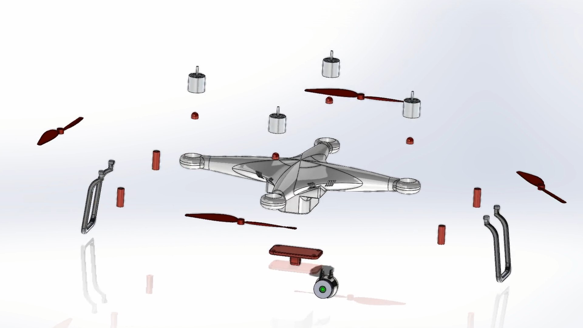 3D Precision UAV Camera Drone High Detail 3D Model - TurboSquid 2382702