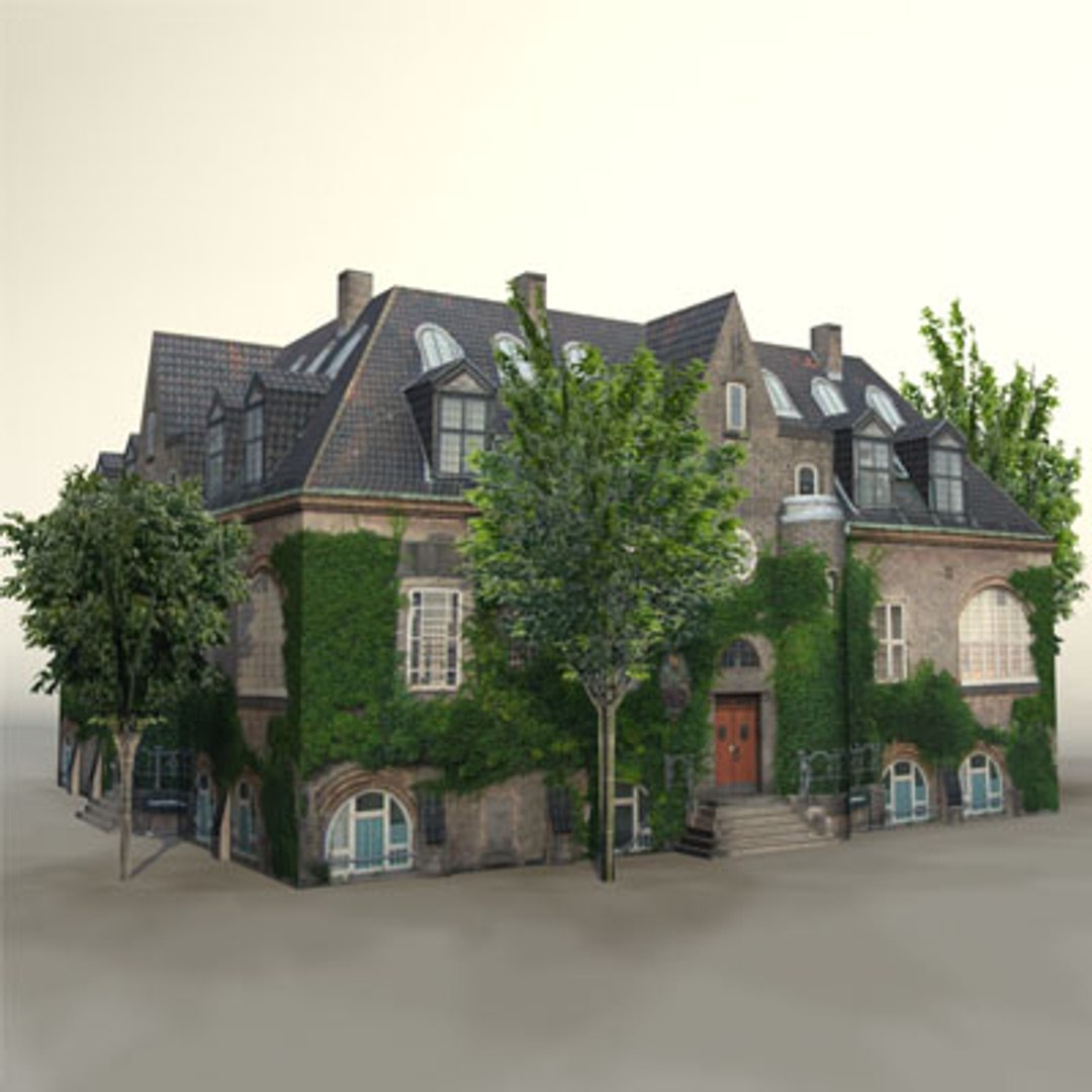 3d model copenhagen building