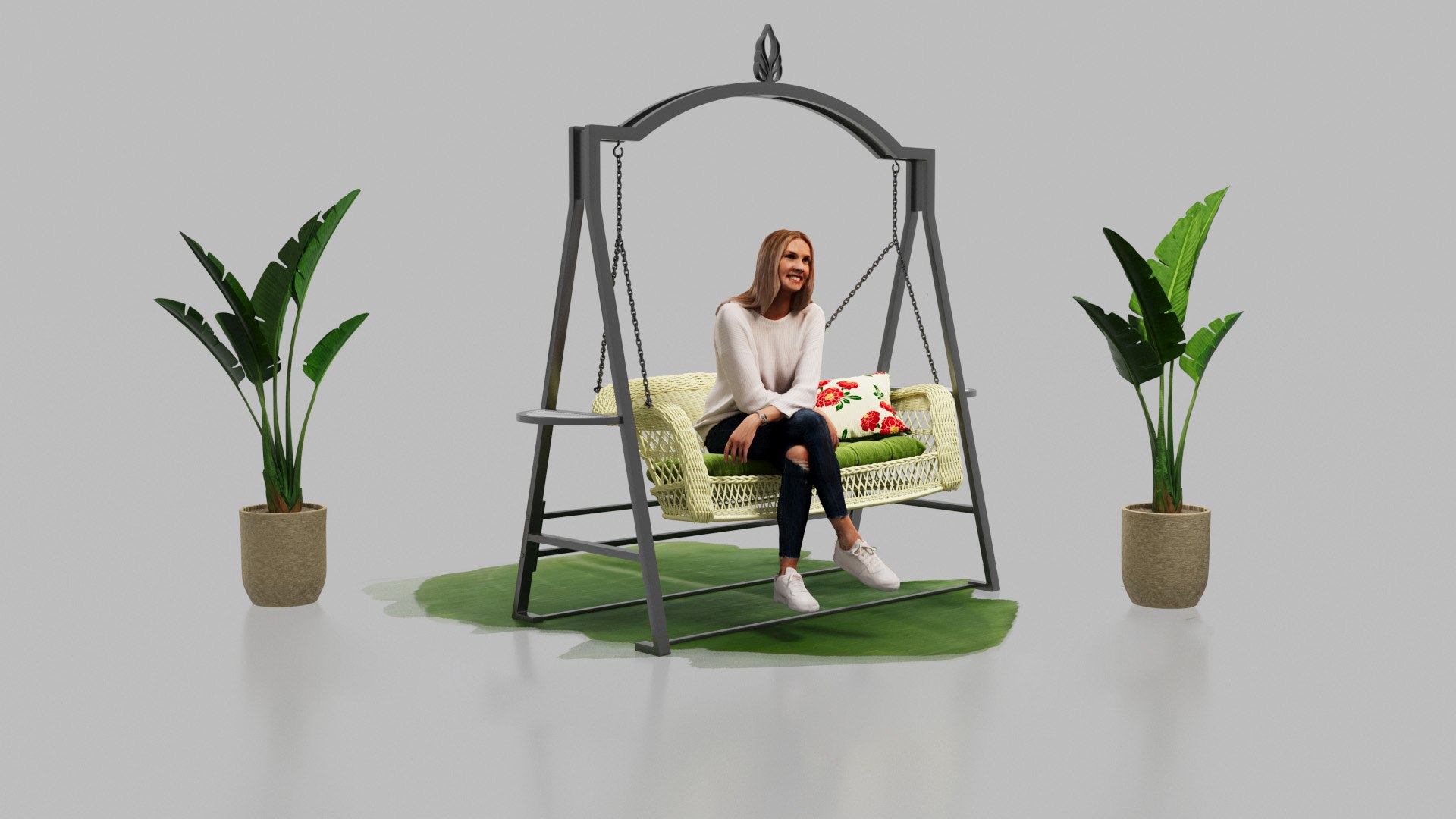 3D Swing-garden - TurboSquid 2220260
