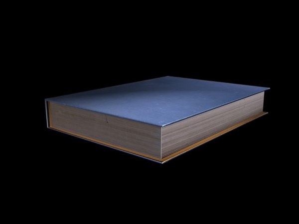 3d model of book